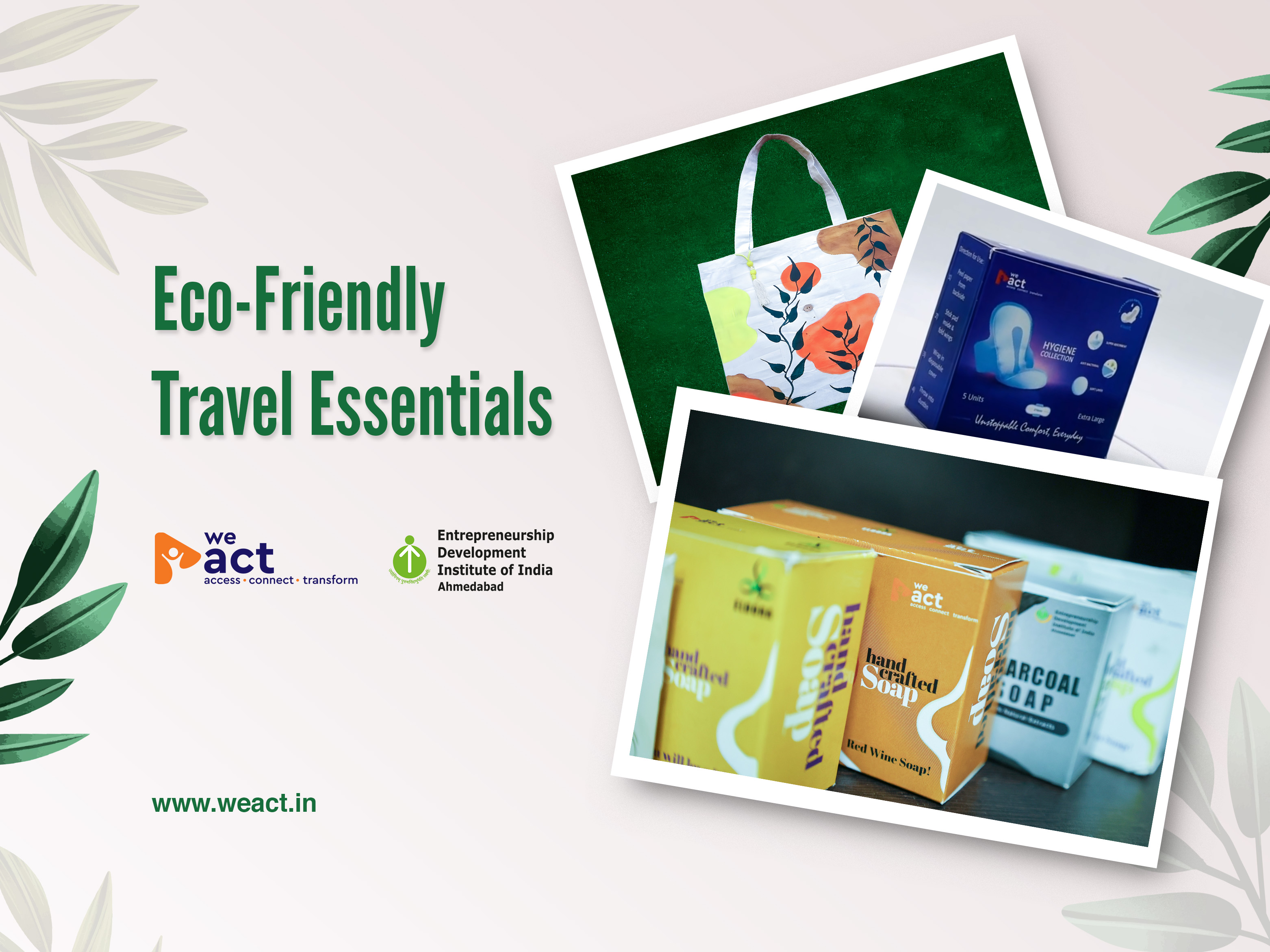 Eco-Friendly Travel Essentials: WeAct’s Sustainable Products for Eco ...