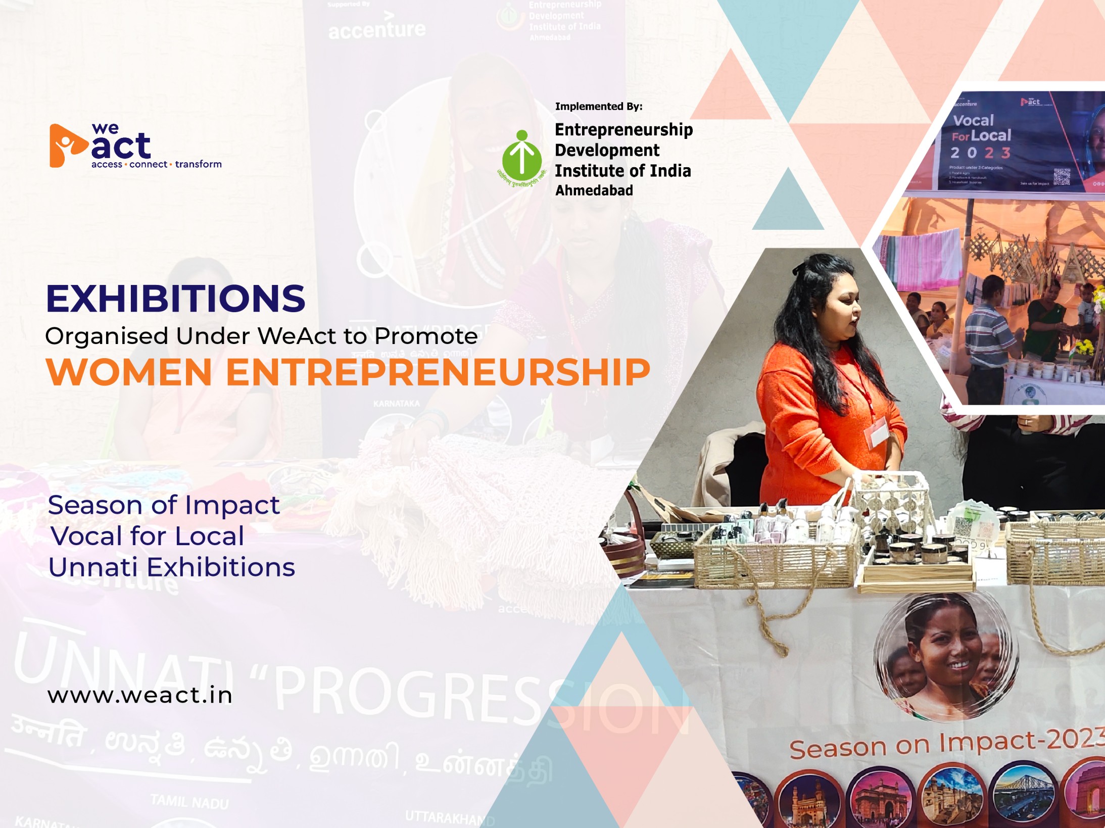 Multiple Exhibitions Organised Under WeAct to Promote Women ...